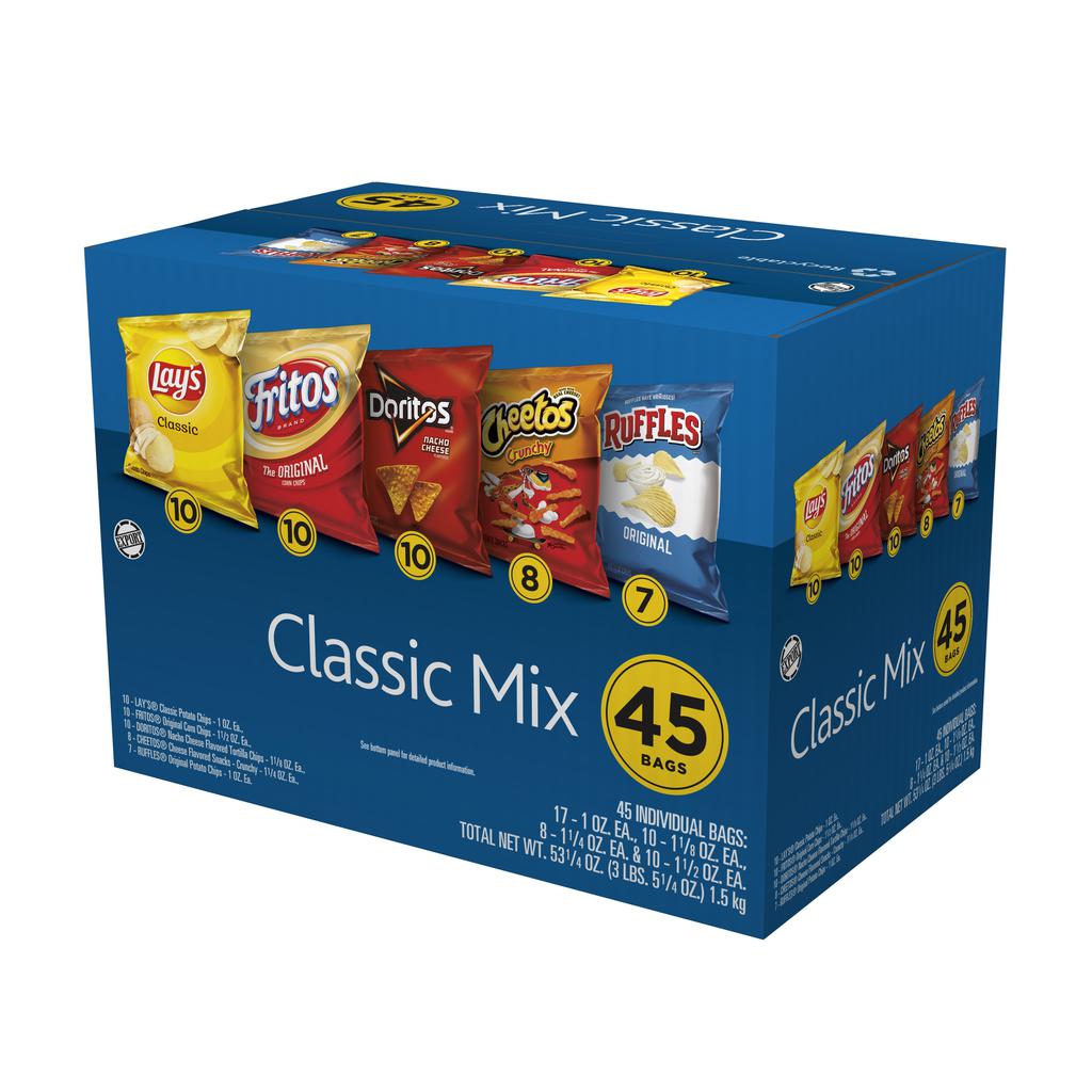 Frito Lay Classic Mix 45 Bags – I ️SnacksJA